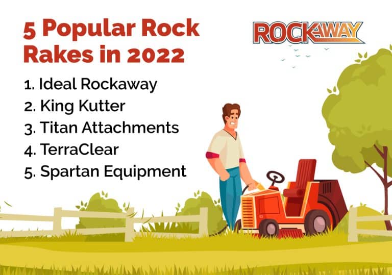 Popular Rock Rake Brands 2025 - Rockaway Landscape Rake
