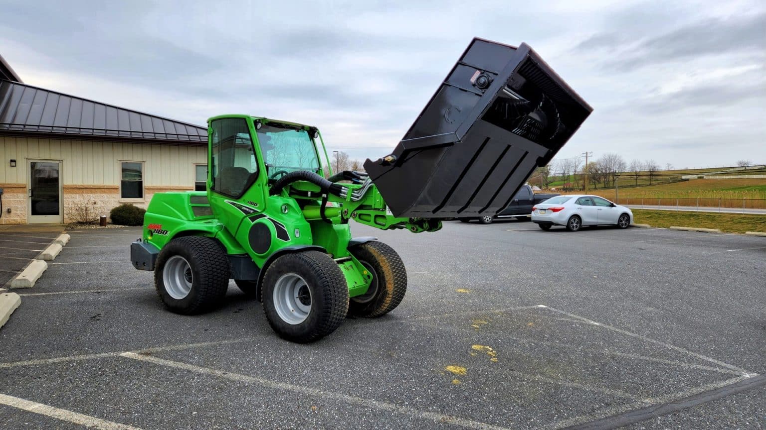 Avant Rock Rake Attachments | Avant Loader Landscape Rakes