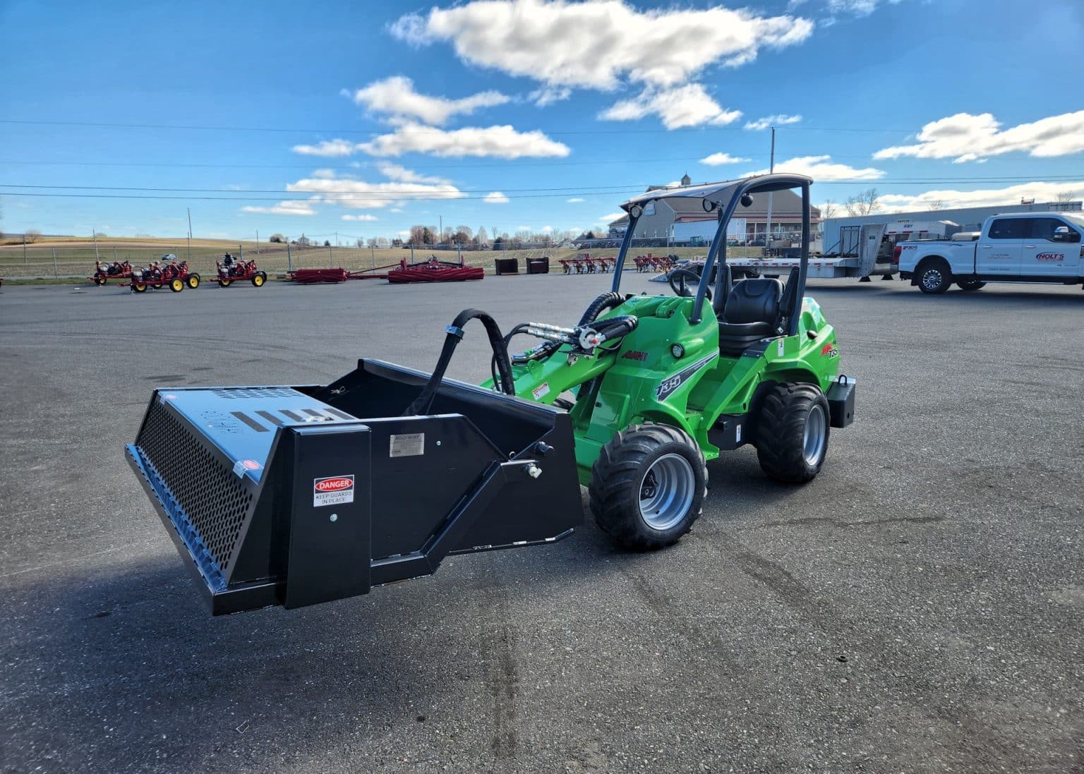 Avant Rock Rake Attachments | Avant Loader Landscape Rakes