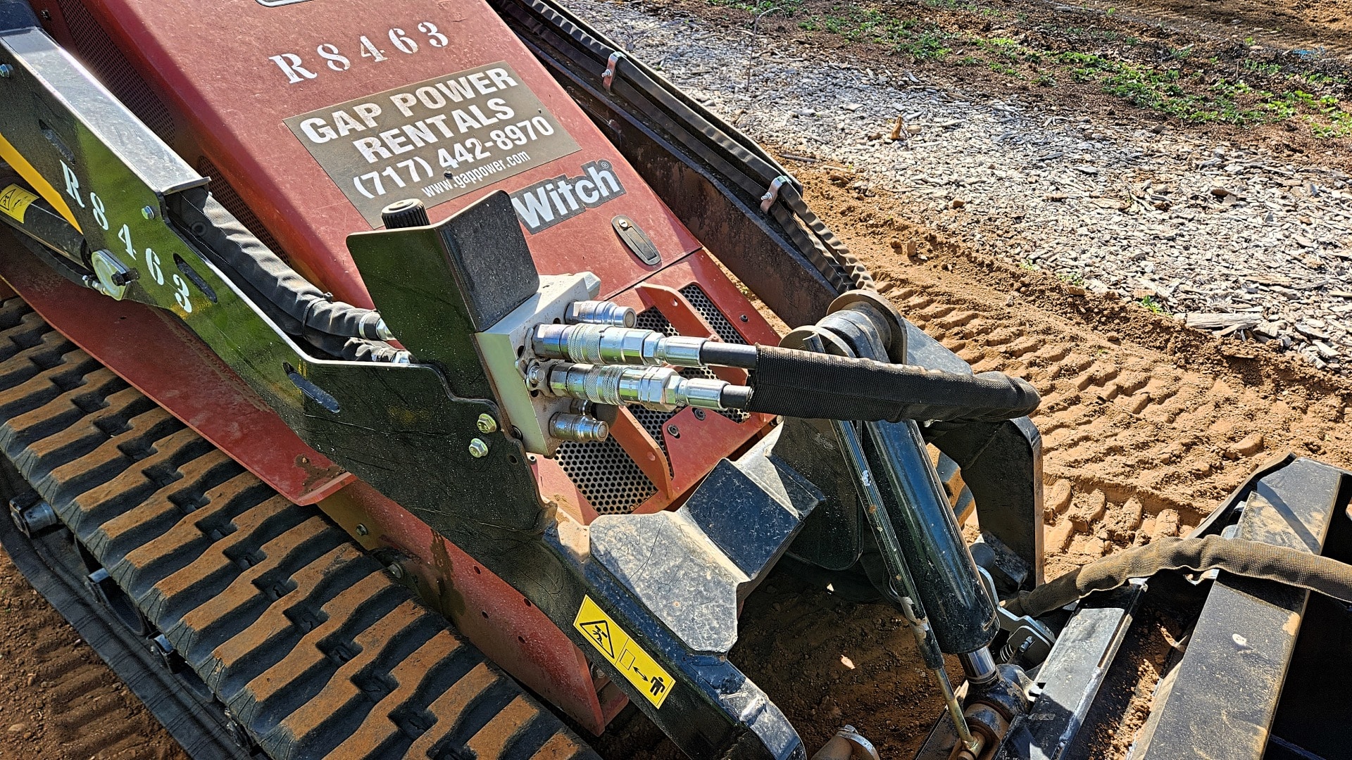 Ditch Witch Landscape Rake | Ideal Rockaway Rock Rakes