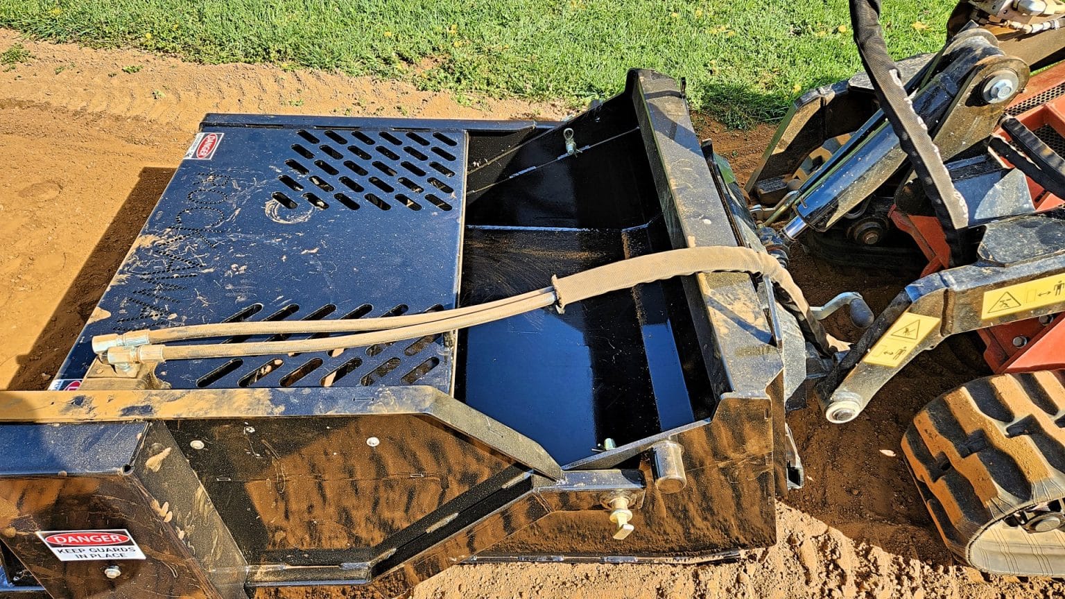 Ditch Witch Landscape Rake | Ideal Rockaway Rock Rakes