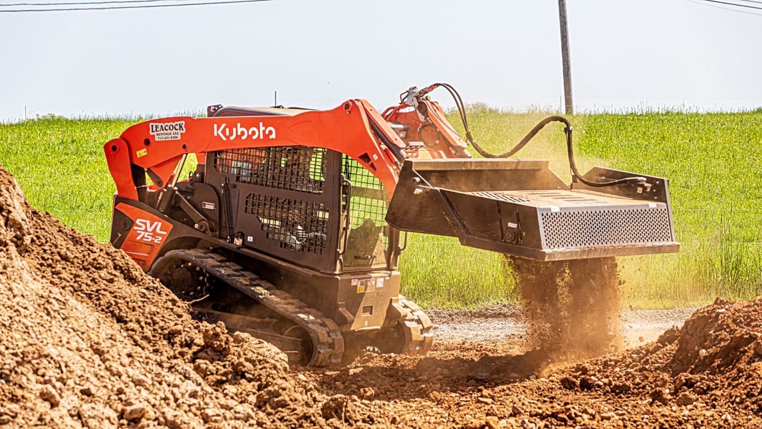 Hydraulic Rock Rake For Sale | Rockaway Hydraulic Rakes