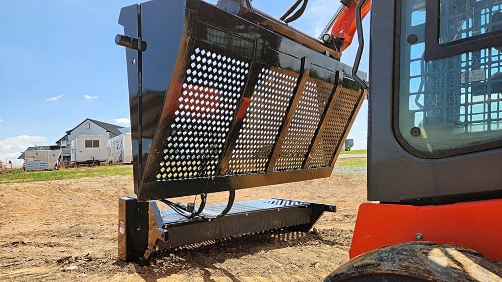 Landscape Rake With Screening Bucket | New Rockaway Upgrade