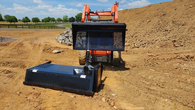 Landscape Rake With Screening Bucket | New Rockaway Upgrade
