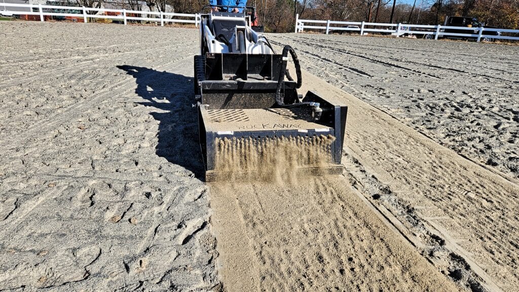 Rockaway Horse Arena Rock Picker With Screening Bucket