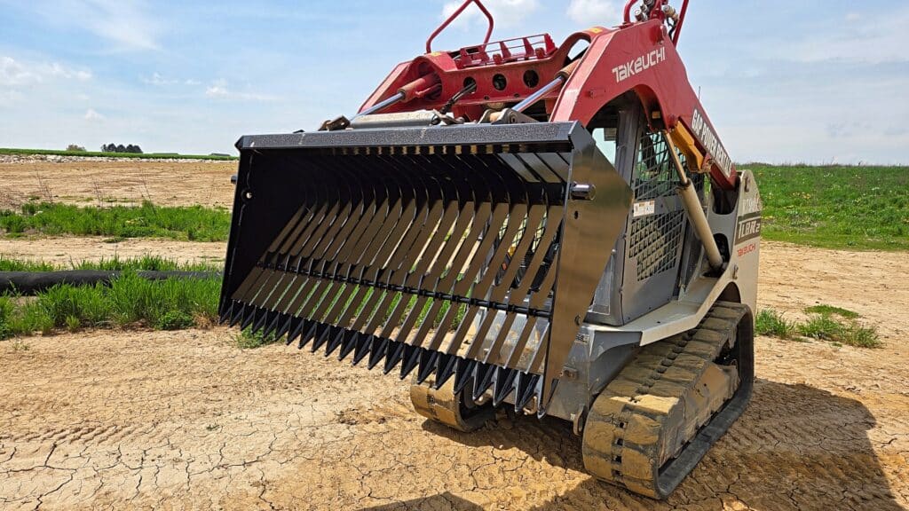 Rockaway Landscape Rakes | Rock Rakes For Skid Steers